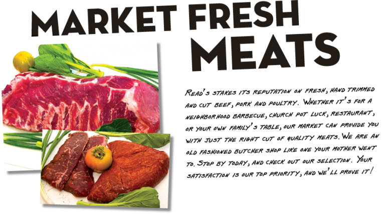 Meat Market – Read’s Food Store